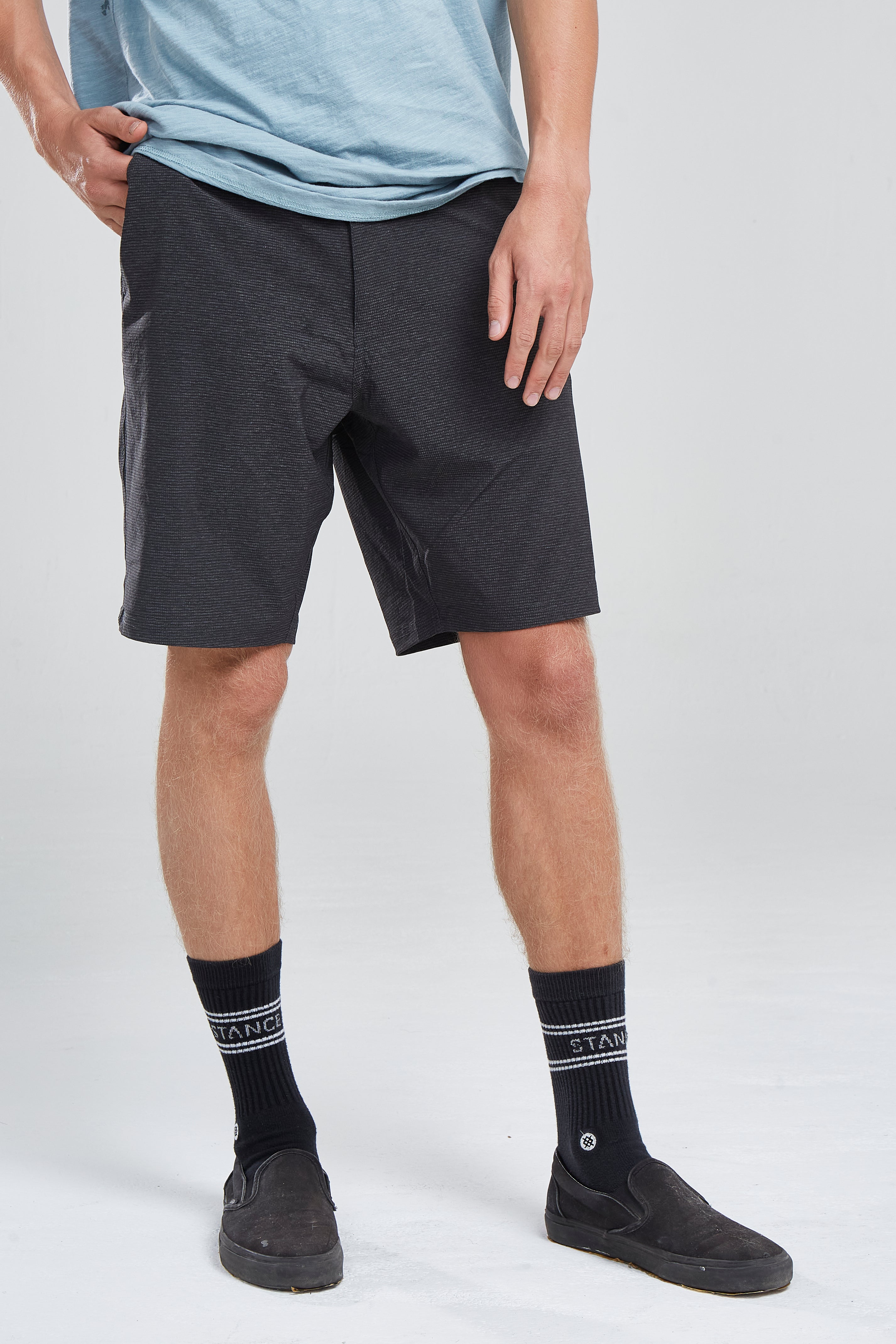 Short Gris Oscuro Hibrido - Toke